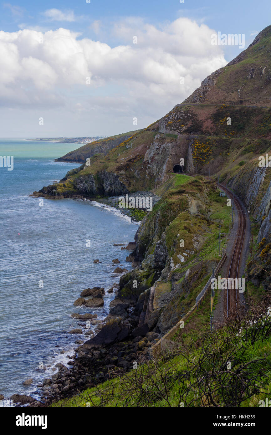 Cliffs of Ireland portrait view Stock Photo - Alamy