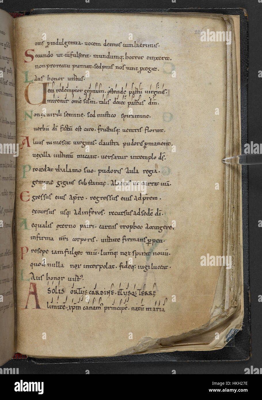 This manuscript illumination from the Leofric Collectar, held in the ...