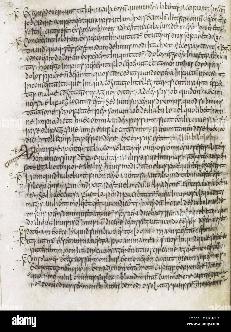 This illuminated manuscript from the Bodleian Library, MS Bodley 426 ...