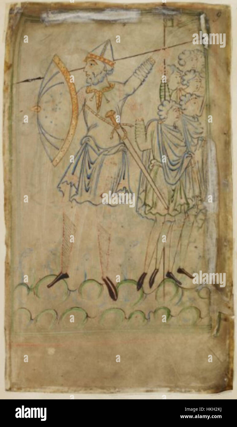 The Tiberius Psalter is an illuminated manuscript from the 9th century ...