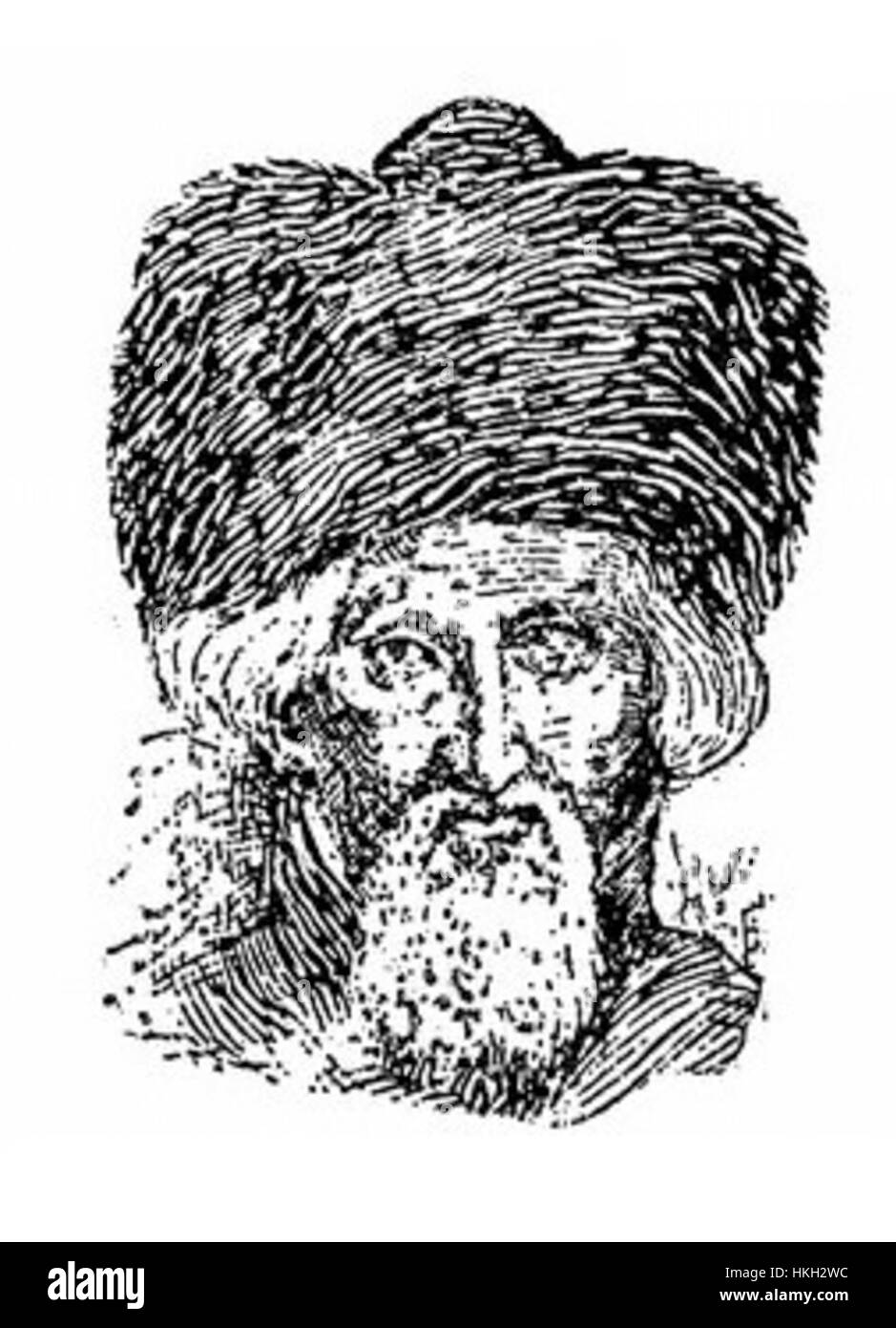 The portrait of Solomon Luria, a significant Jewish scholar and ...