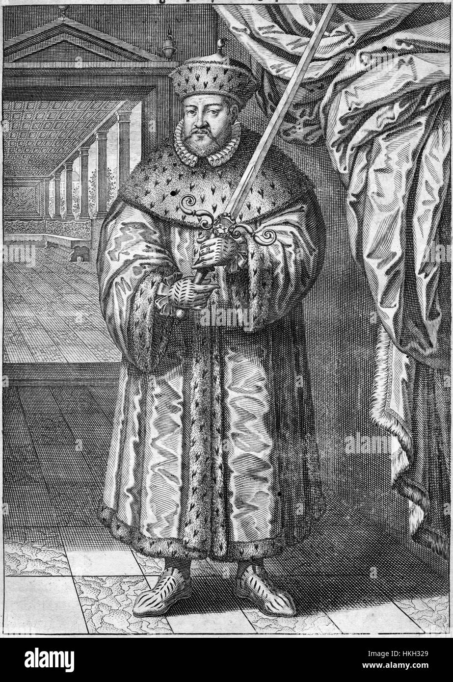 This portrait of Auguste Ier de Saxe, King of Saxony, is an example of ...