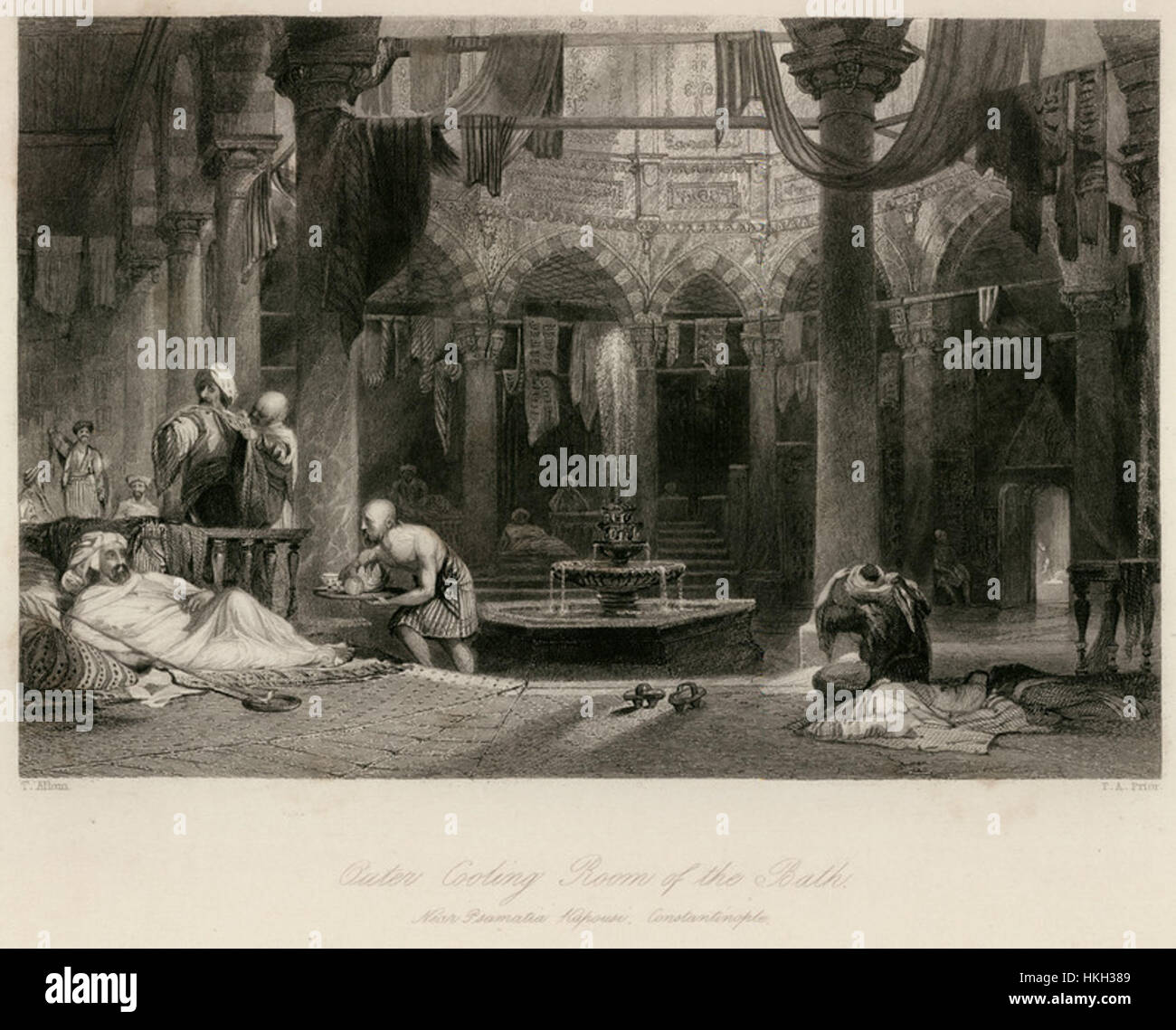 This 1836 painting by Robert Walsh and Thomas Allom captures the Outer ...