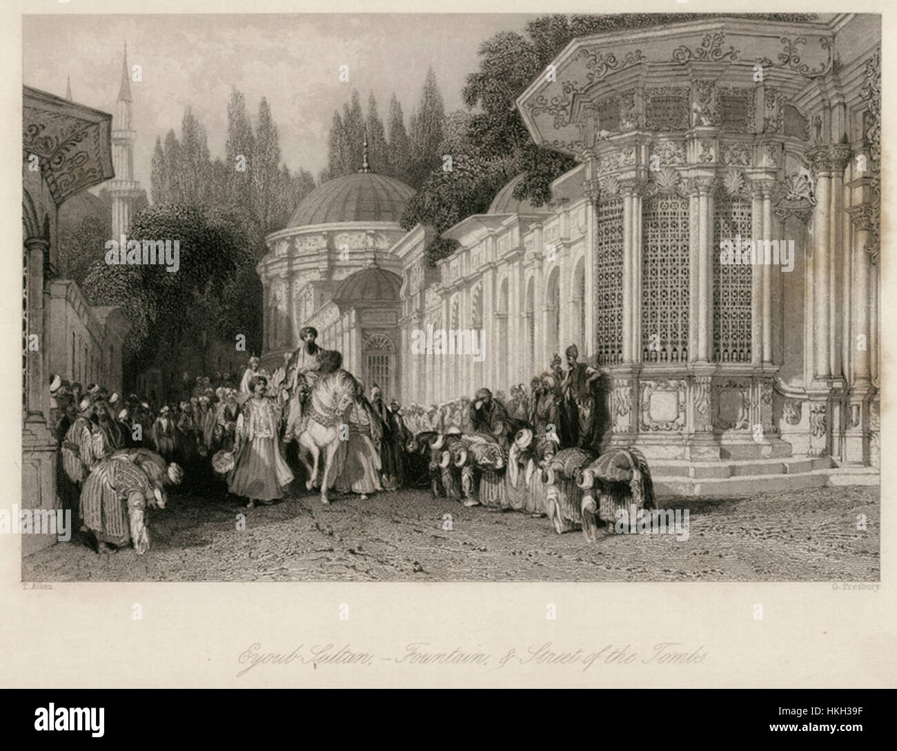 This 1836 illustration by Walsh Robert & Thomas Allom captures the ...