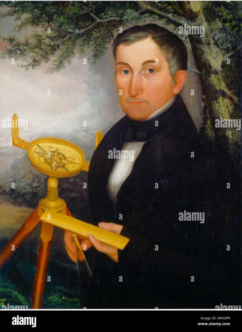 This painting of Henry W. Houston, an influential 19th-century ...