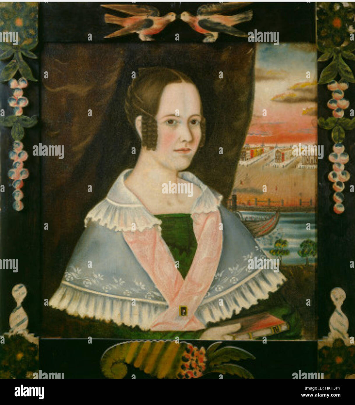 Eliza Wells' painting captures a delicate moment in 19th-century ...