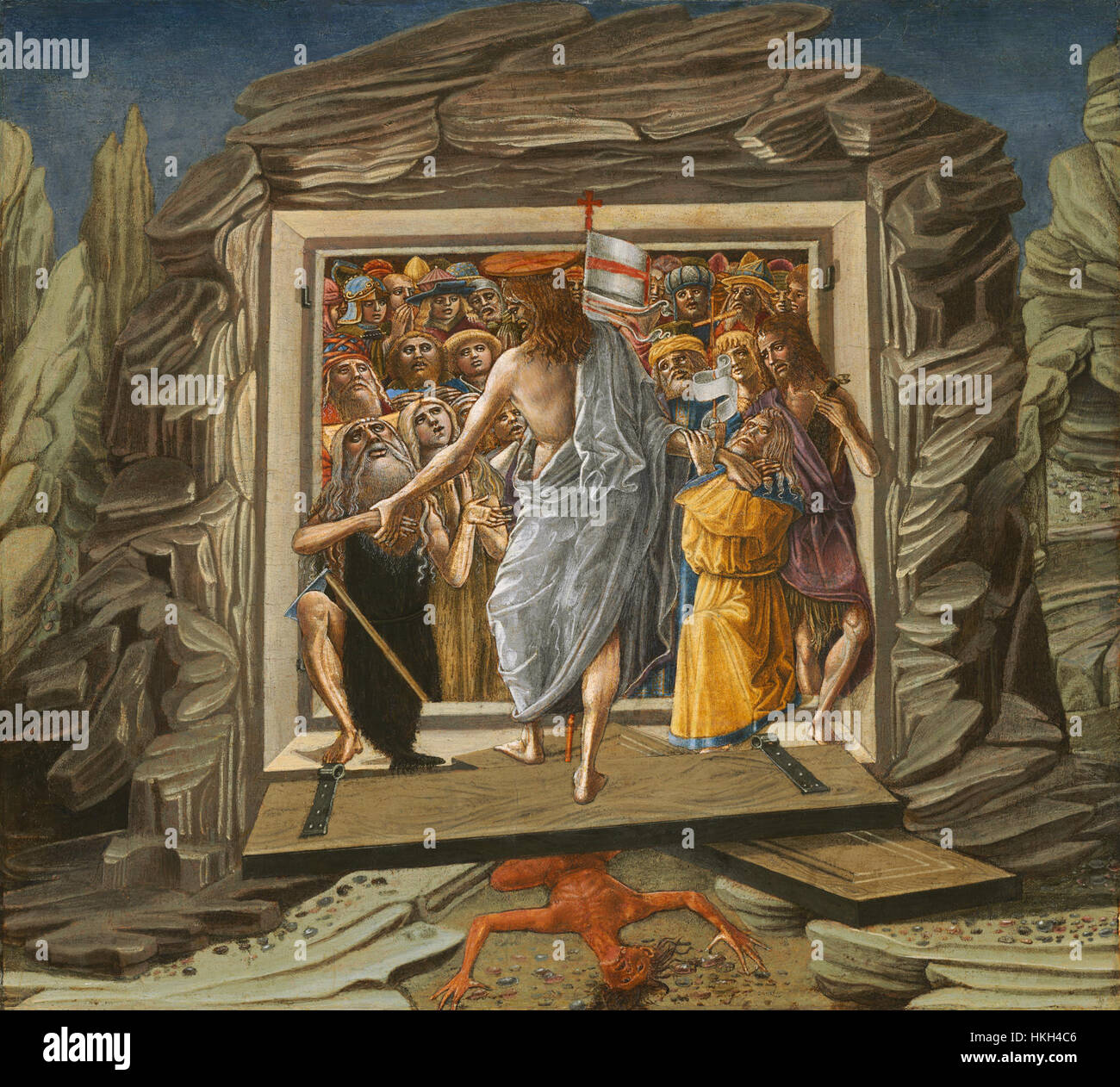 'Christ in Limbo A20522' is an iconic depiction of Christâ€™s descent ...