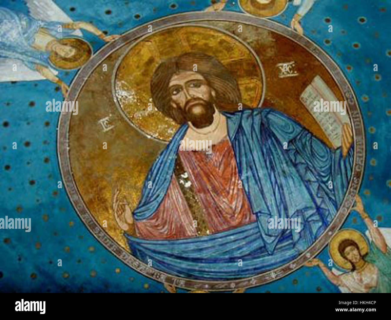 Arthur Verona's painting 'Pictura Capelei Castelului Bran' depicts the ...