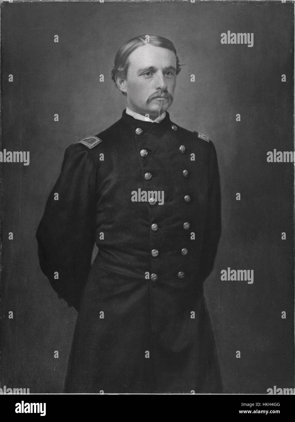 This painting by Horace R. Burdick captures Colonel Robert Gould Shaw ...