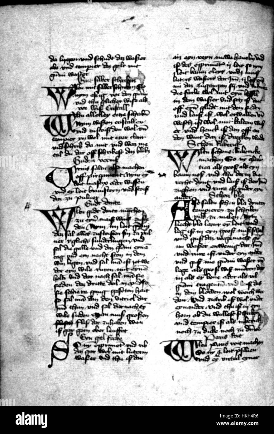 This illuminated manuscript from the 14th century, the Kodex Berleburg ...