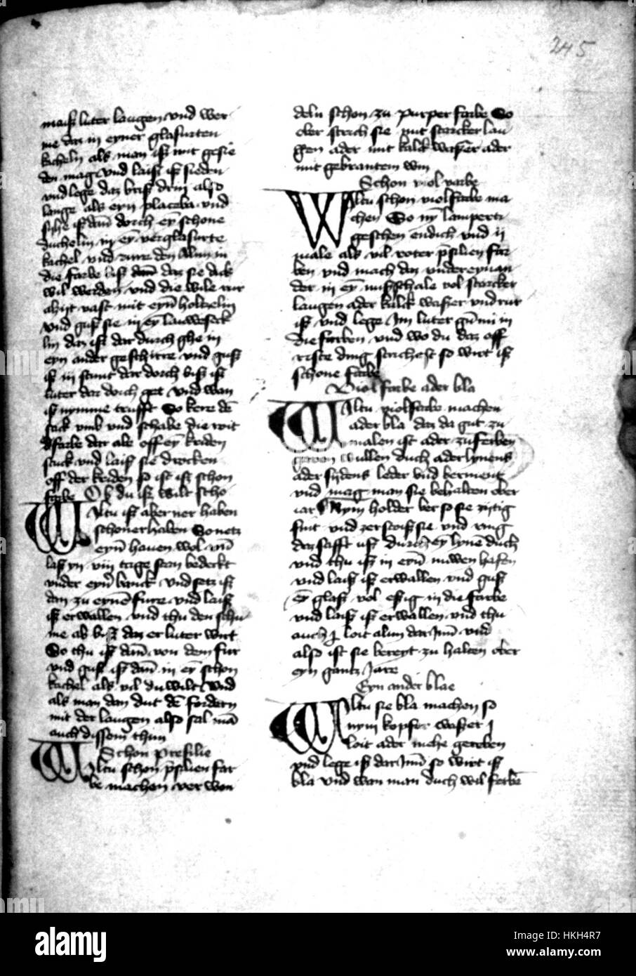 16th century text Black and White Stock Photos & Images - Alamy