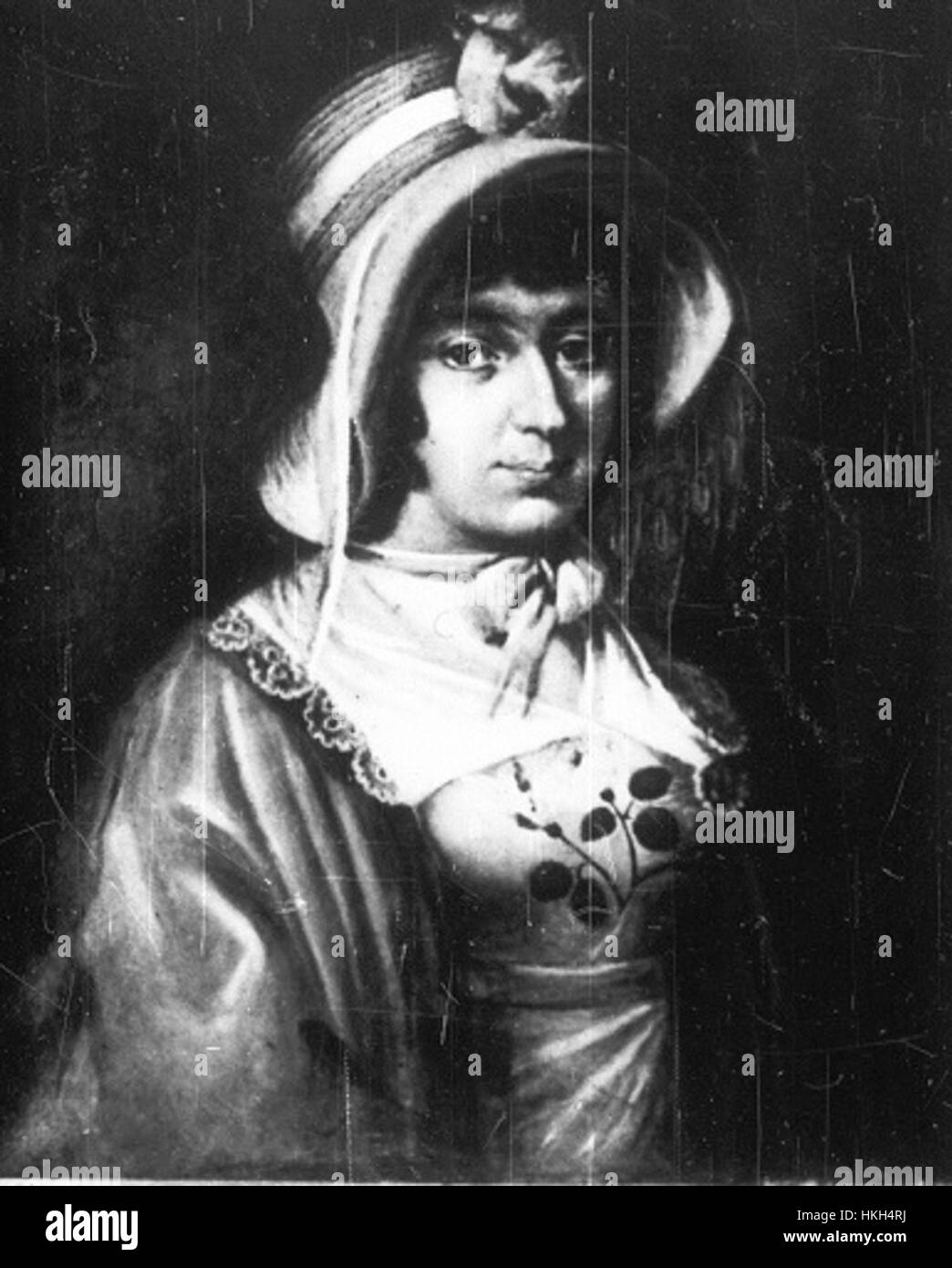 Maria painting sketch Black and White Stock Photos & Images - Alamy