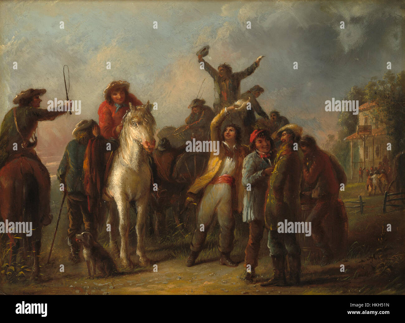 Election Scene, Catonsville, Baltimore County A31408 Stock Photo - Alamy