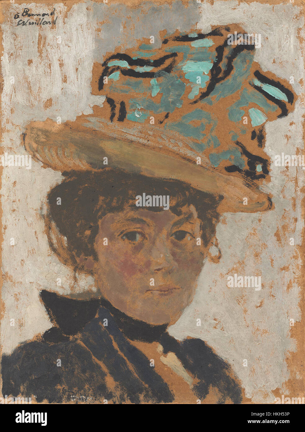 The painting 'Madame Bonnard' captures the dignified and serene ...
