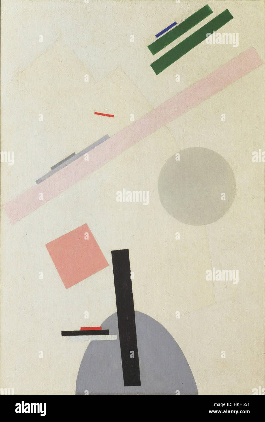 Suprematist Painting (Malevich, 1917 Stock Photo - Alamy
