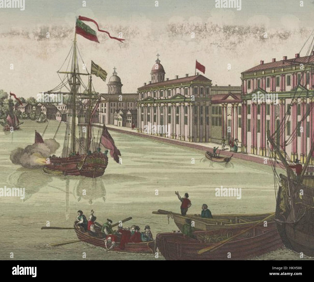 'Philadelphia' (1770) by Balthasar Friedrich Leizelt depicts a detailed ...