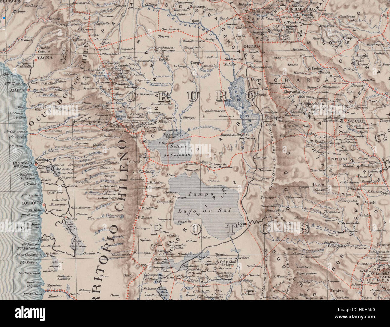 This map of Bolivia, created by Eduardo Idiaquez, highlights the ...