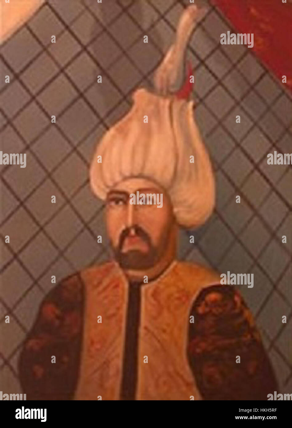 This artwork, titled 'Sokullupasa', depicts Sokullu Mehmed Pasha, an ...