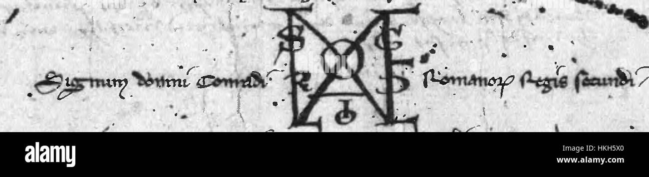 Medieval signatures hi-res stock photography and images - Alamy