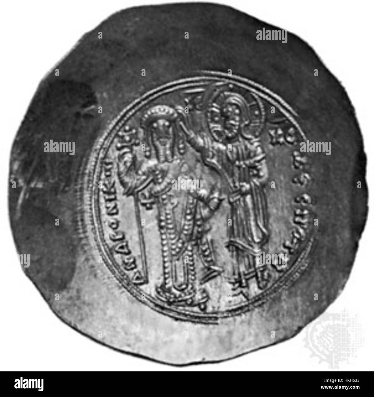 This image is a historical portrait of Andronicus Comnenos, a Byzantine ...