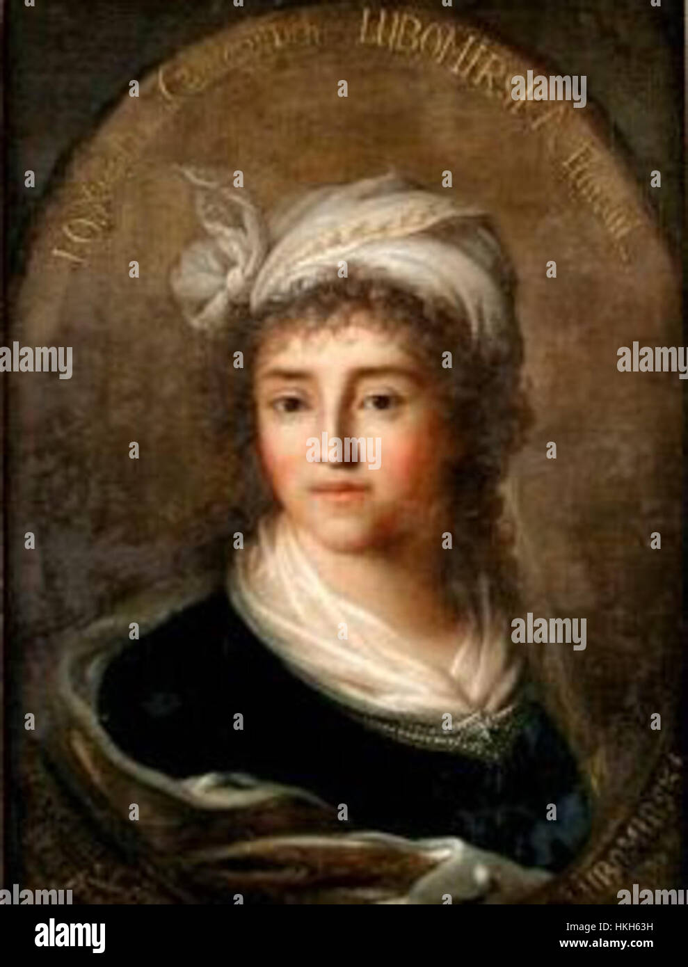 This portrait of Izabella Lubomirska reflects the grandeur of 18th ...