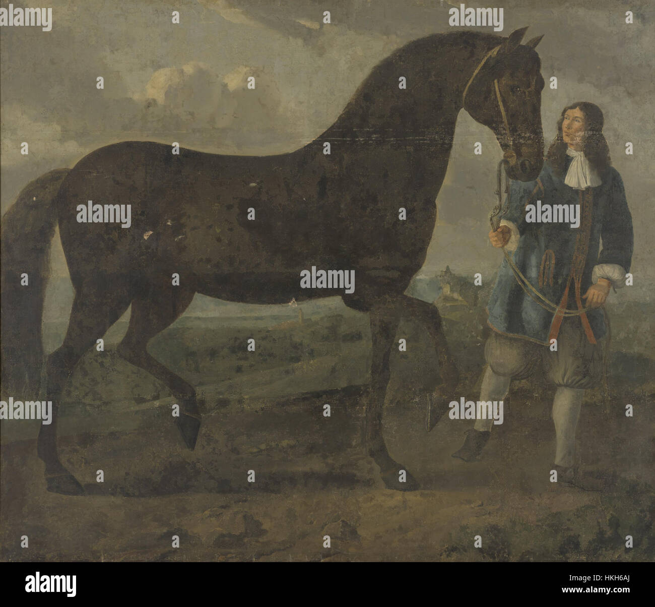 This painting by an unknown artist, displayed in the Rijksmuseum ...