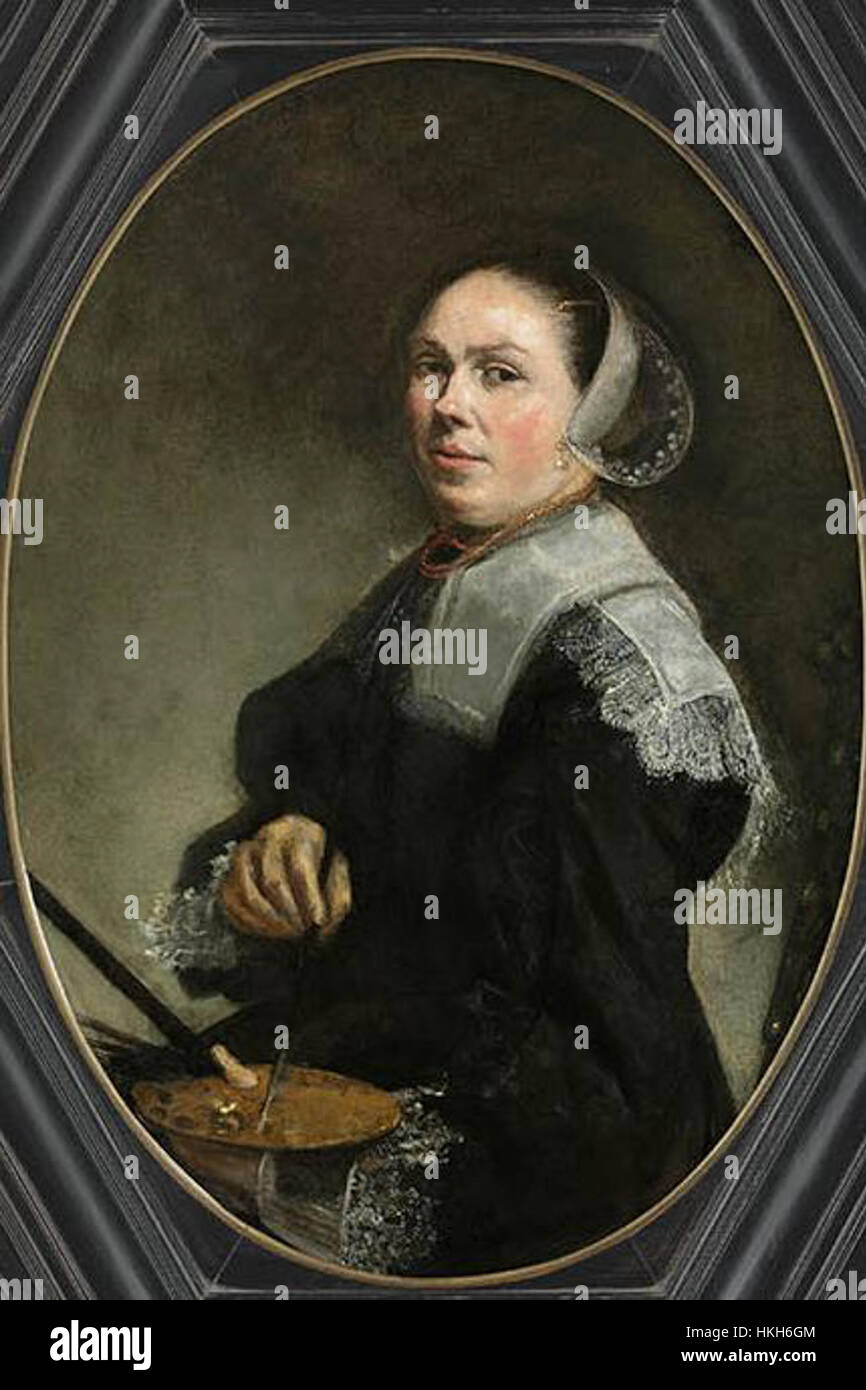 Judith Leyster's self-portrait, painted around 1653, showcases her ...