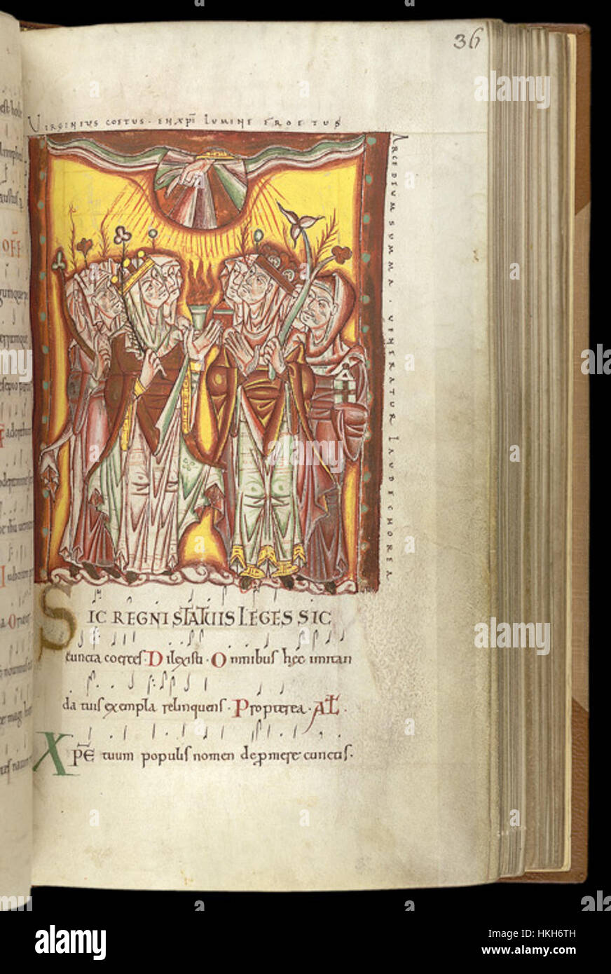 The 'Caligula Virgins' is a historical painting exploring themes of ...