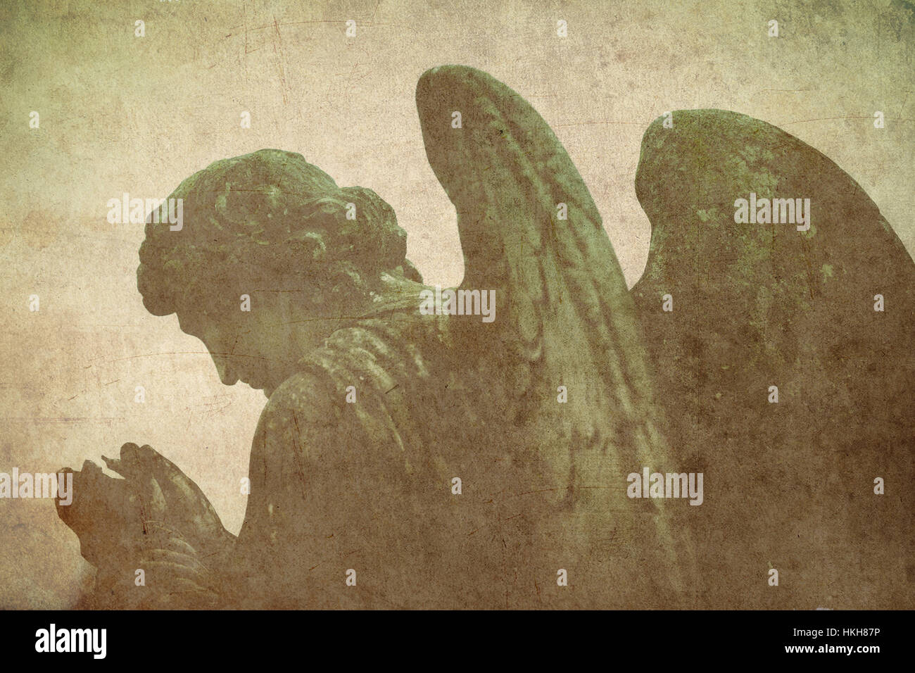 Angel of god protection hi-res stock photography and images - Alamy