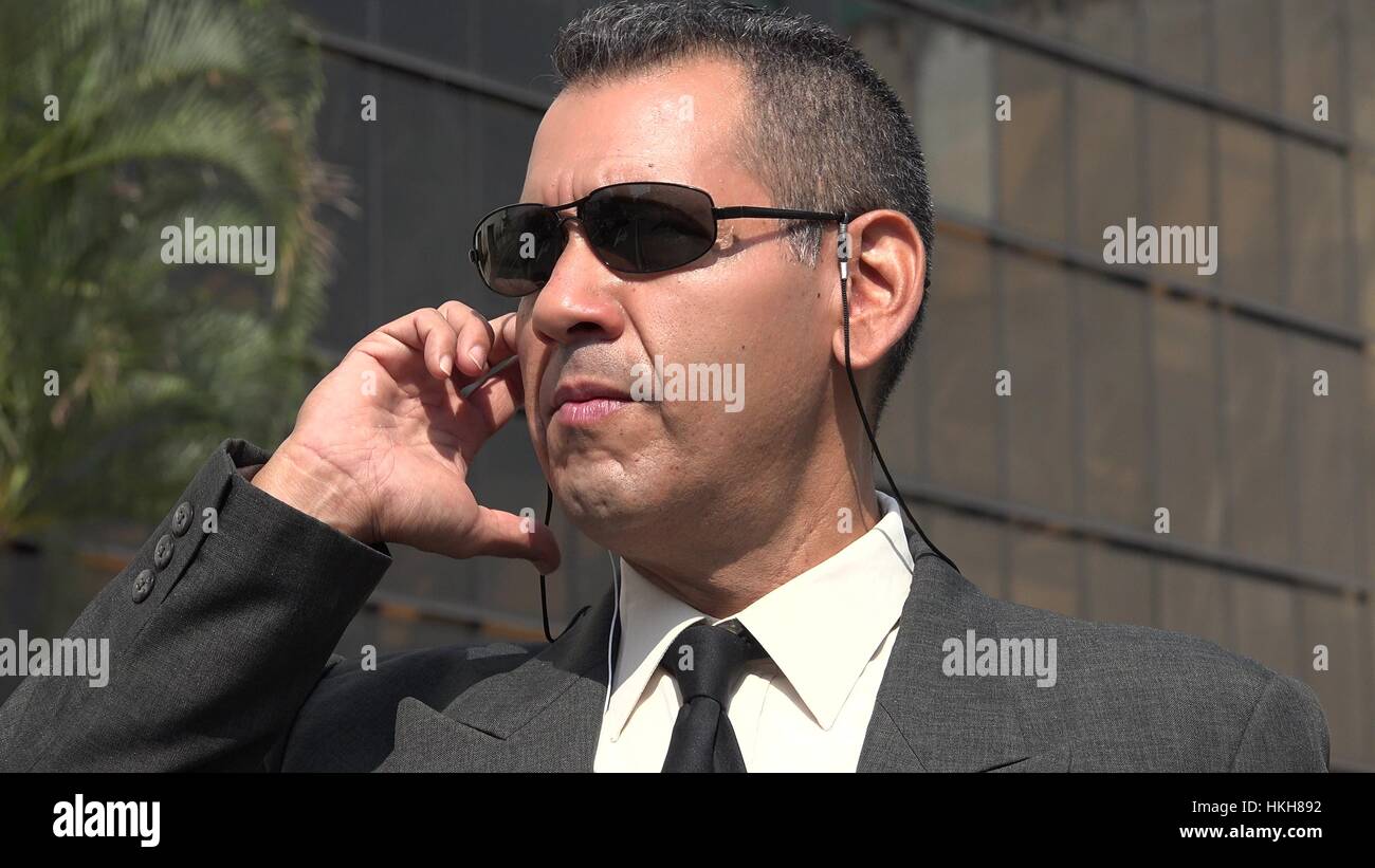 Fbi Agent Or Nsa Stock Photo - Alamy