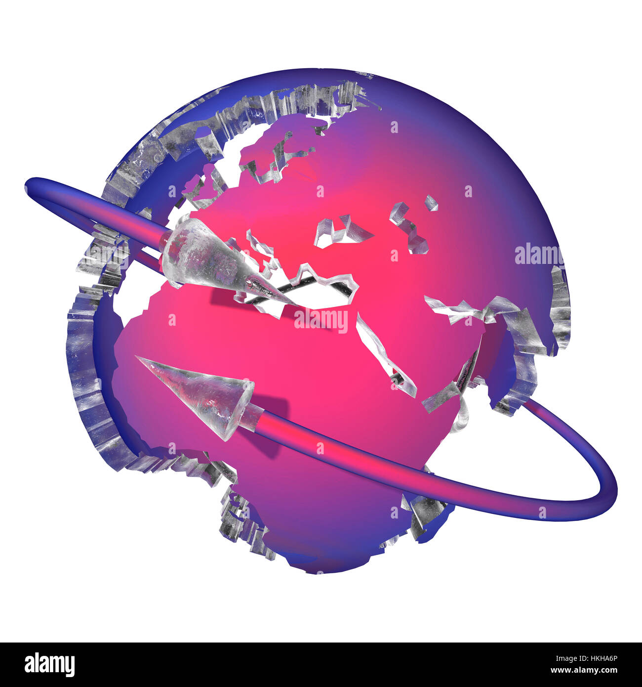 Earth creation art Cut Out Stock Images & Pictures - Alamy