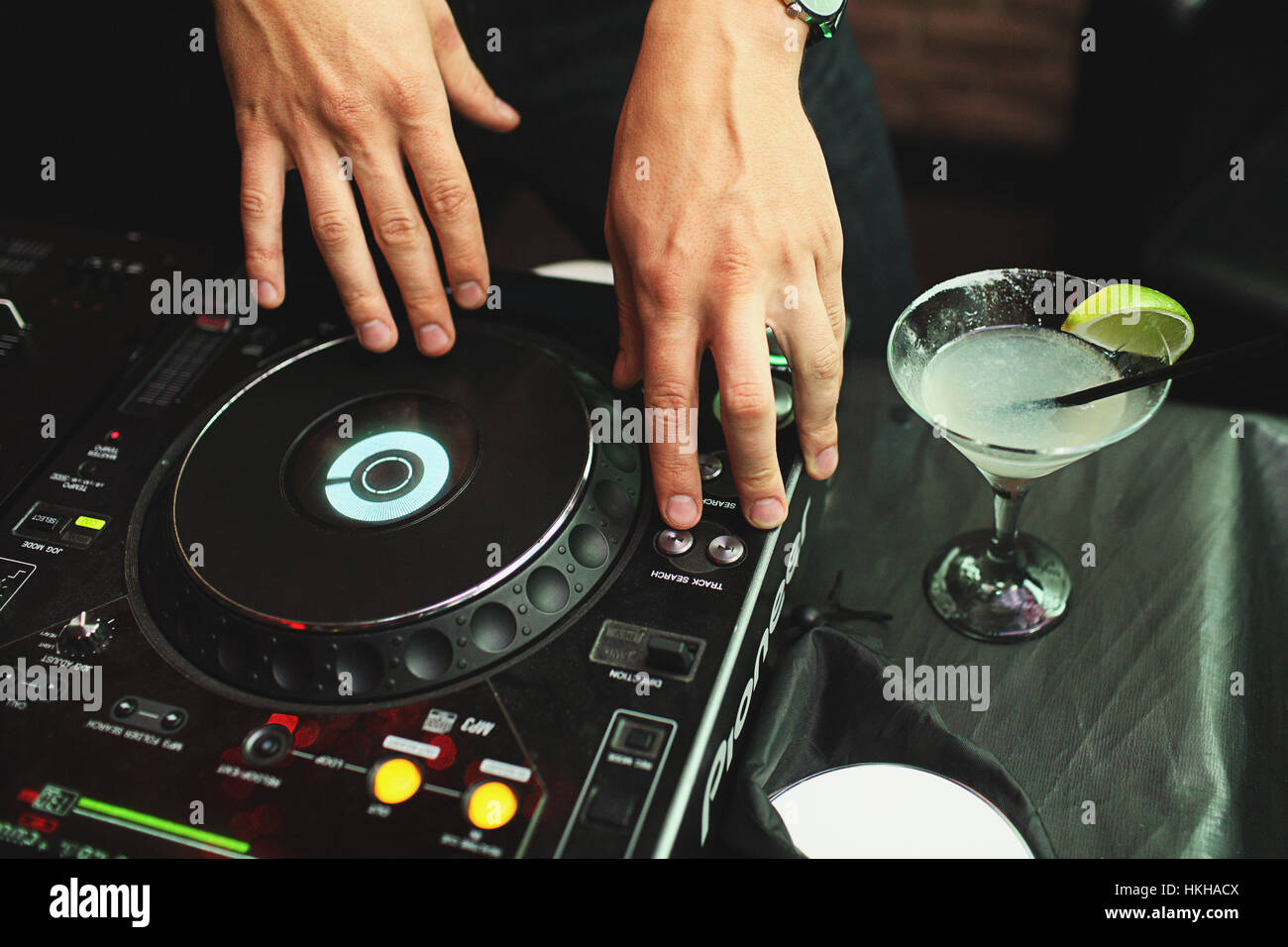 Dj background hi-res stock photography and images - Alamy