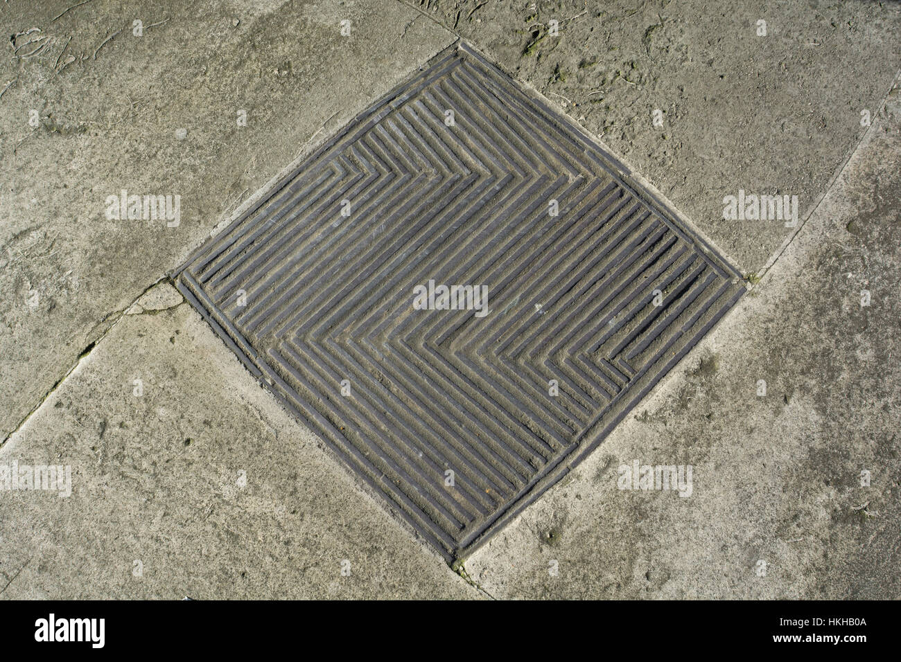 Ground / walkway texture at Tower Hill Memorial at Trinity Square ...
