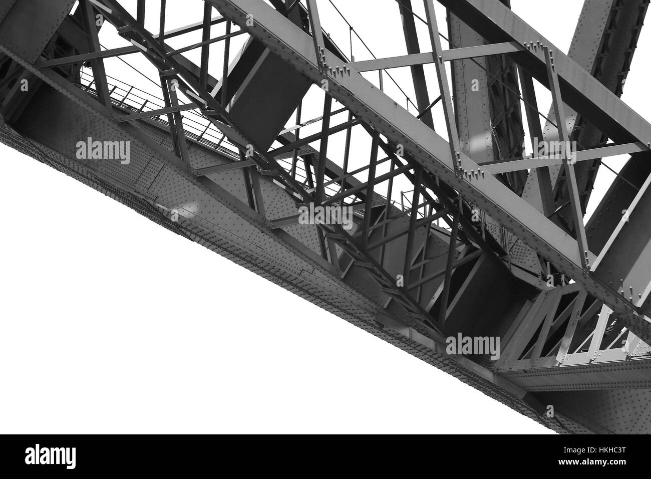Sydney Harbour Bridge Support Structure Stock Photo - Alamy