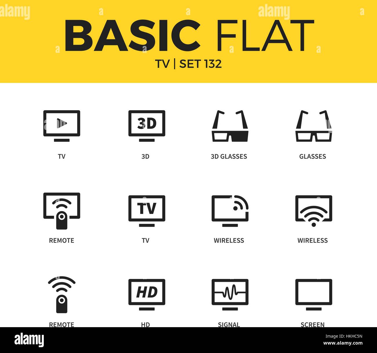 High definition television television set hi-res stock photography and ...