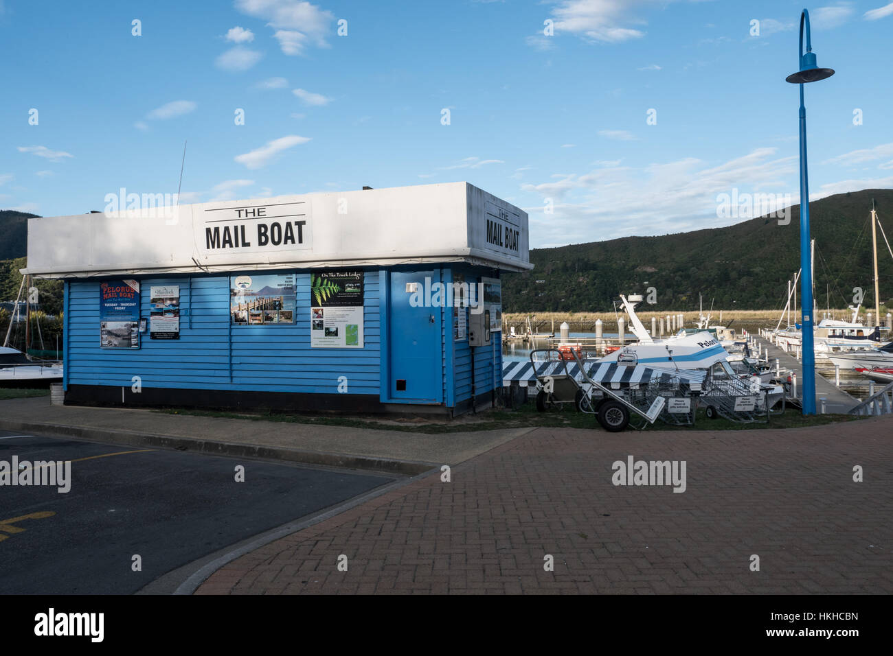 Pelorus Maiboat Reception Office, Havelock, South Island, New Zealand ...