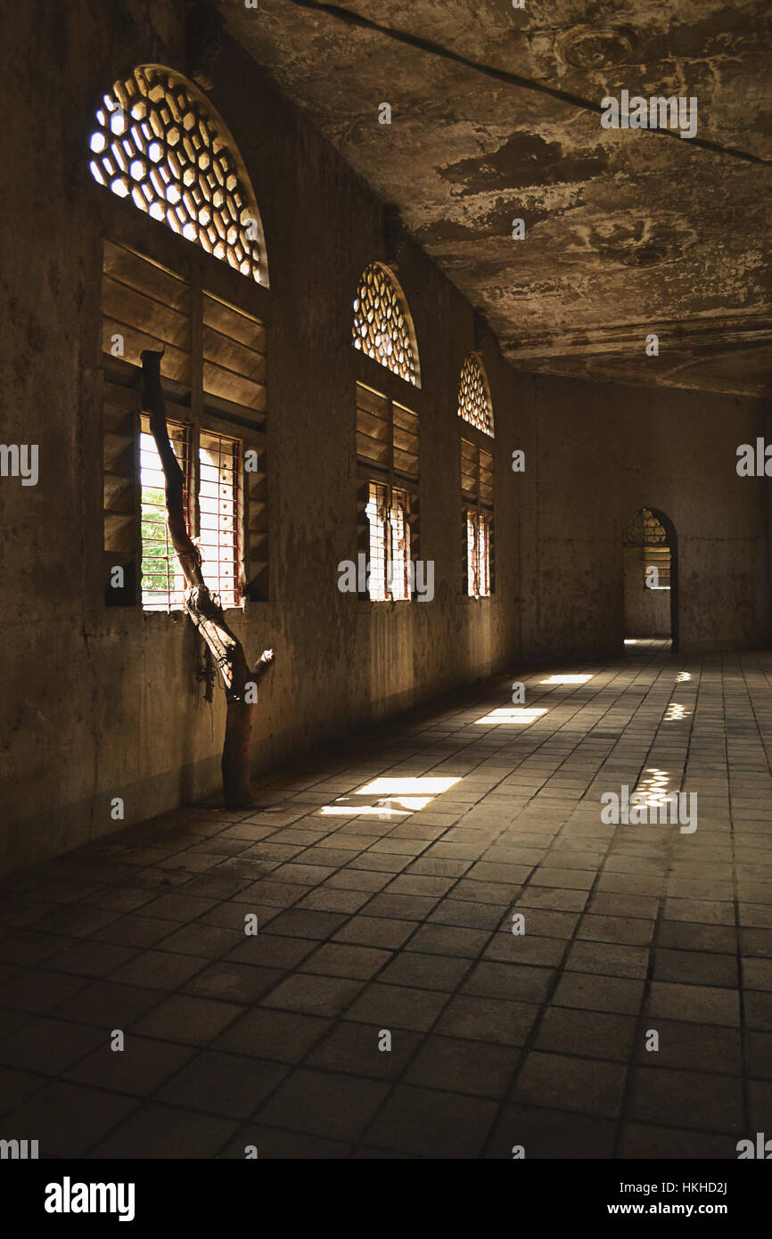 Old hall with windows hi-res stock photography and images - Alamy