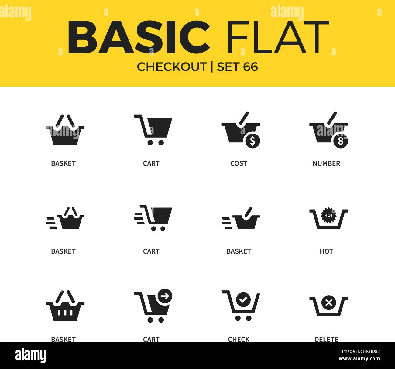 Checkout counter grocery Stock Vector Images - Alamy