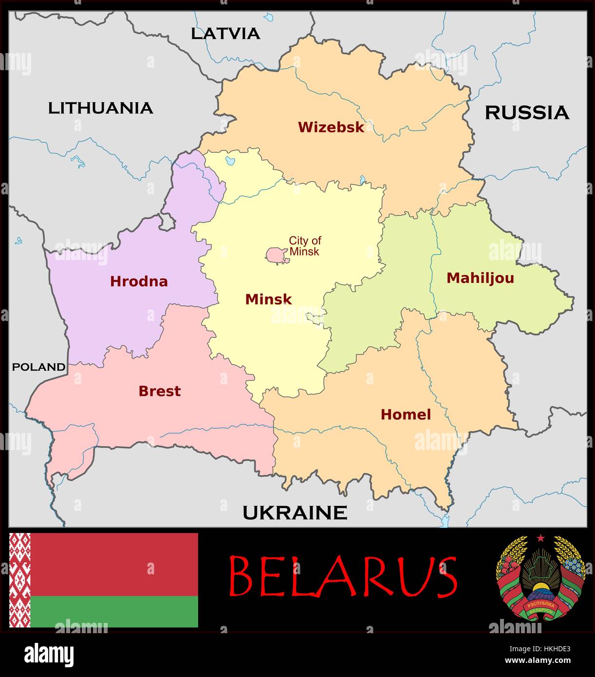 Map Of Grodno High Resolution Stock Photography and Images - Alamy