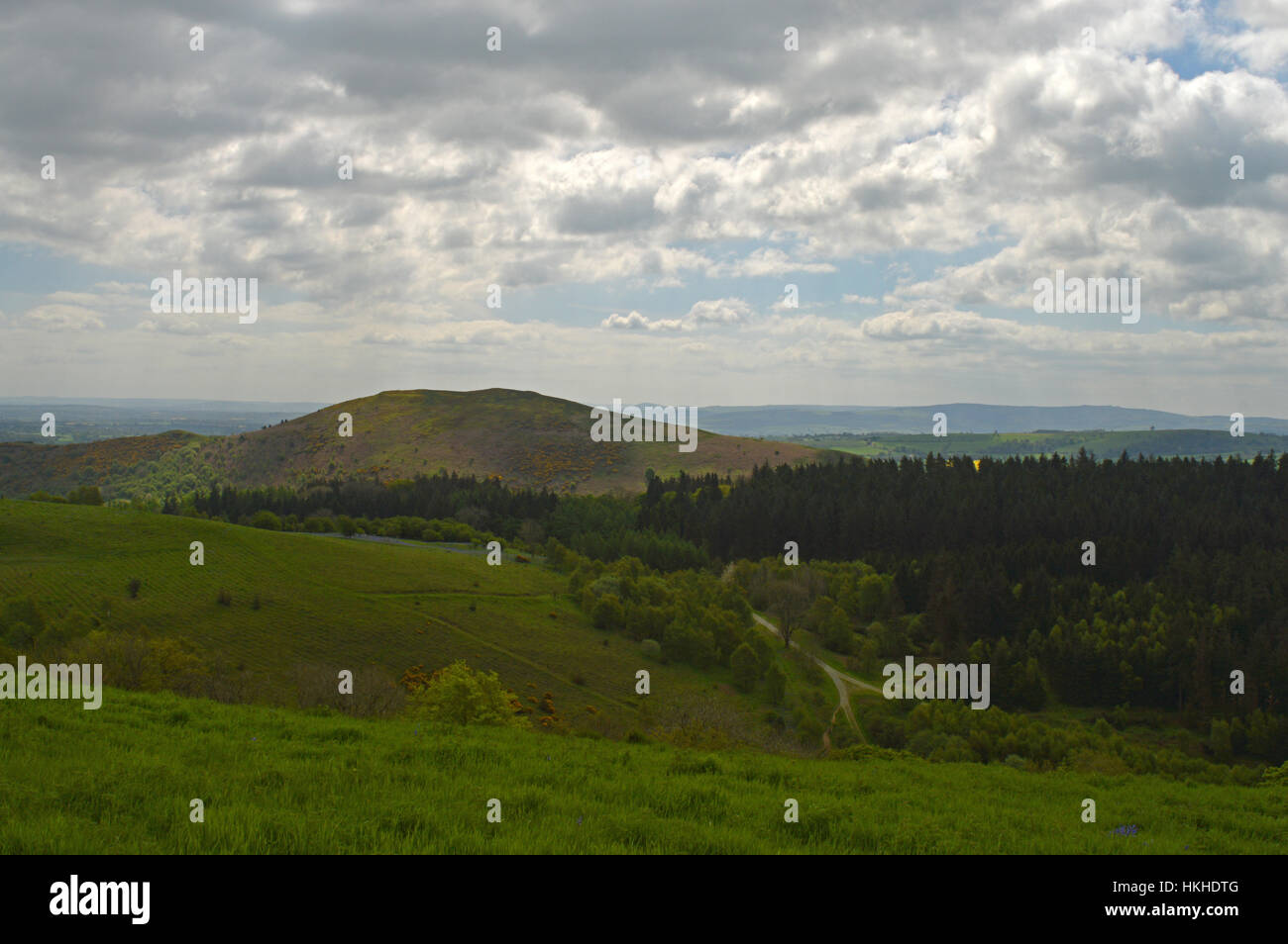 Breidden hills wales hi-res stock photography and images - Alamy