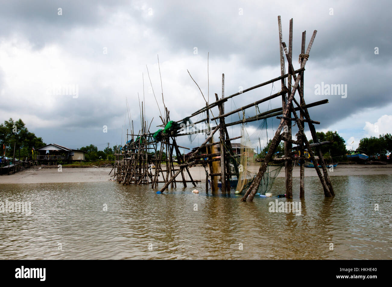 Borneo jungle fishing hi-res stock photography and images - Alamy