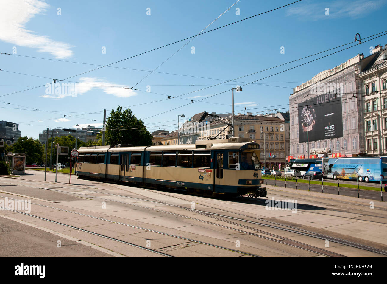 Tram - Vienna - Austria Stock Photo - Alamy