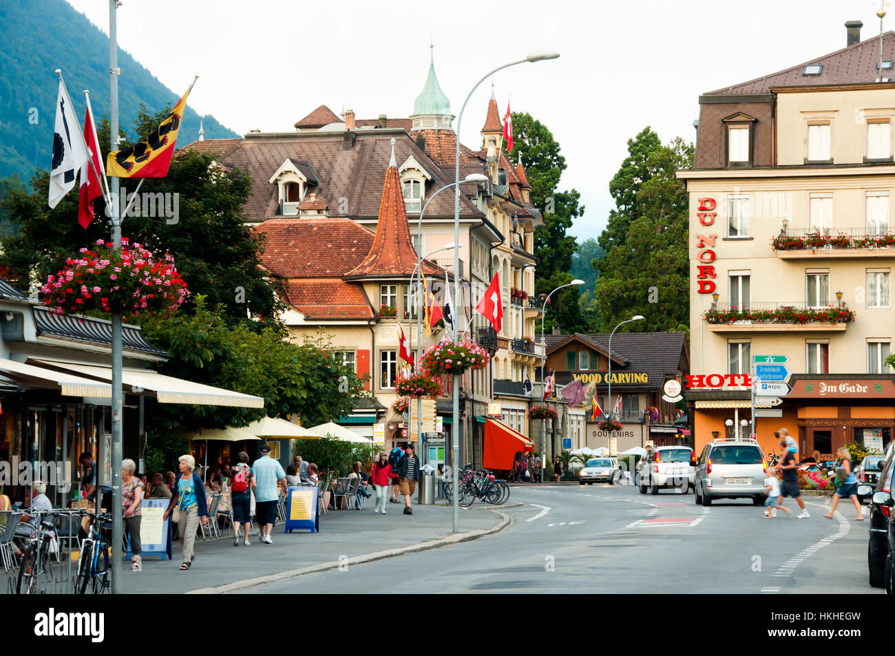 Interlaken Switzerland Streets Walk With Me | Interlaken Streets And