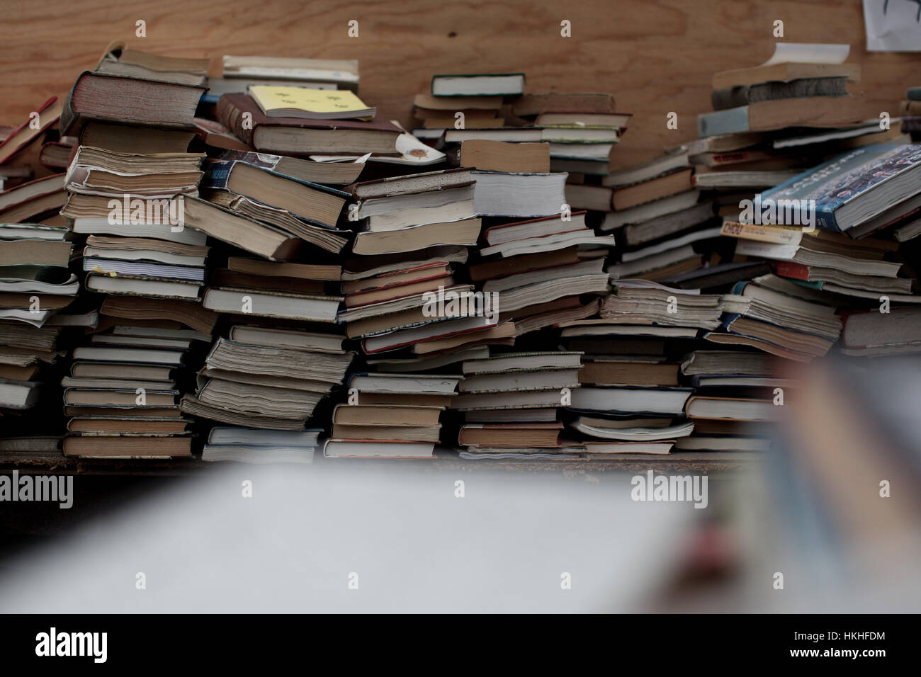 Collection books in shop messy hi-res stock photography and images - Alamy