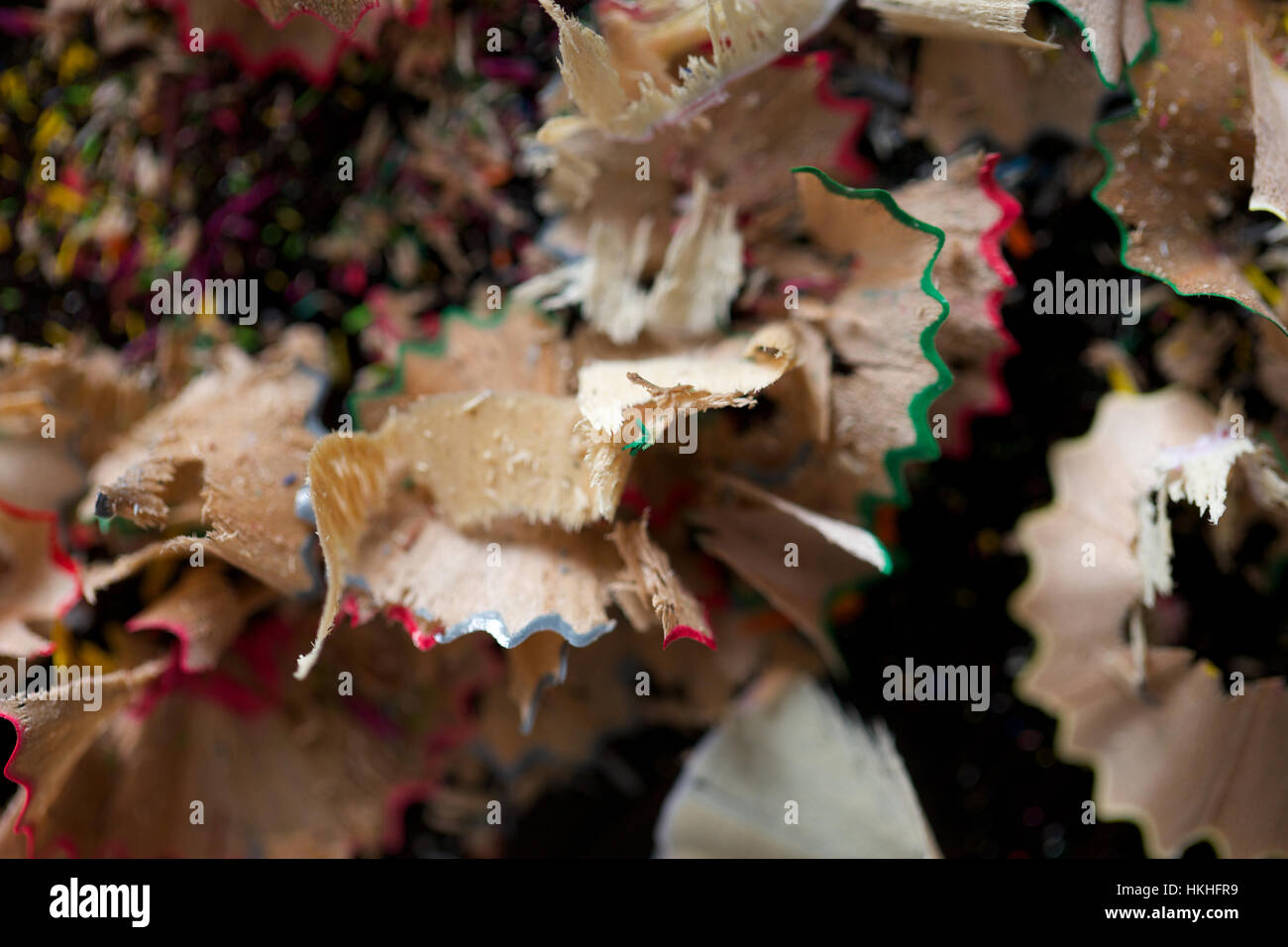 Waste of pencil hi-res stock photography and images - Alamy