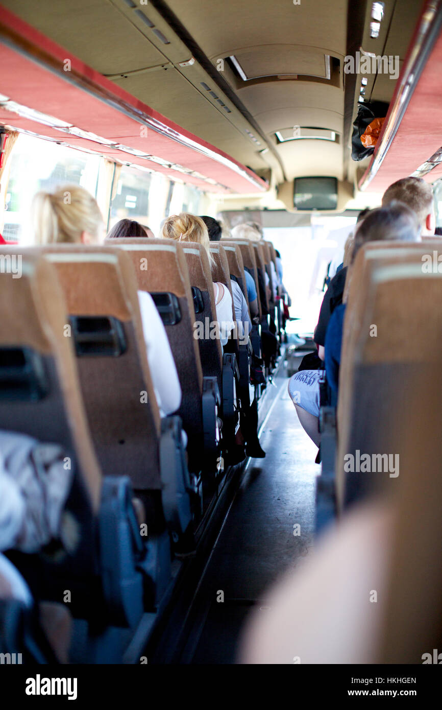 Indoor bus hi-res stock photography and images - Alamy