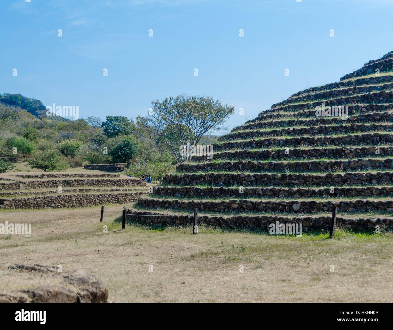 The Guachimontones archaeology site near Teuchitlan, Jalisco, Mexico ...