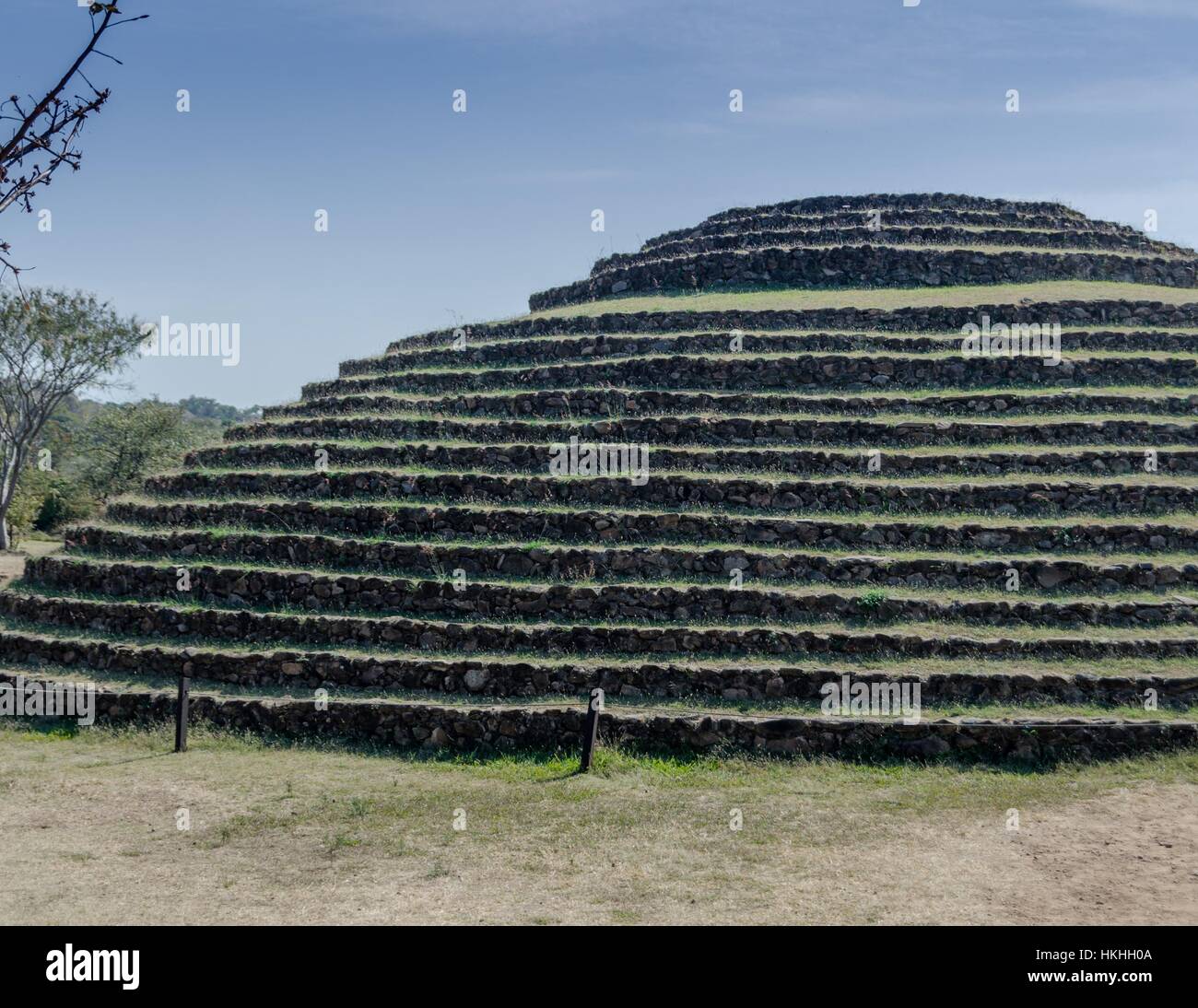 The Guachimontones archaeology site near Teuchitlan, Jalisco, Mexico ...