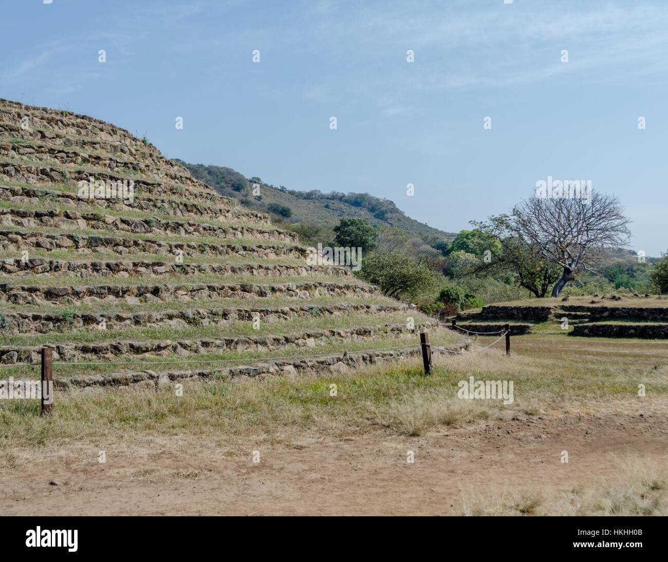 The Guachimontones archaeology site near Teuchitlan, Jalisco, Mexico ...