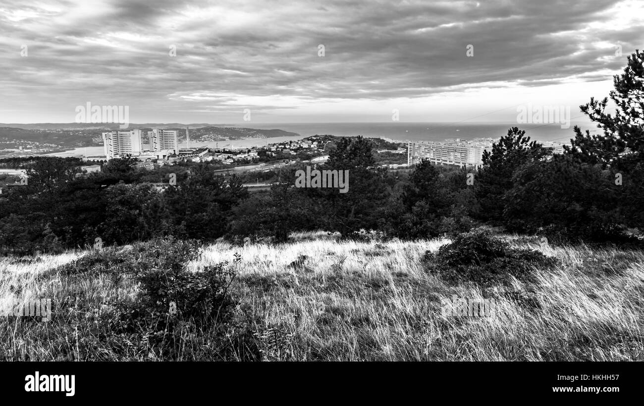 Hospital panorama Black and White Stock Photos & Images - Alamy
